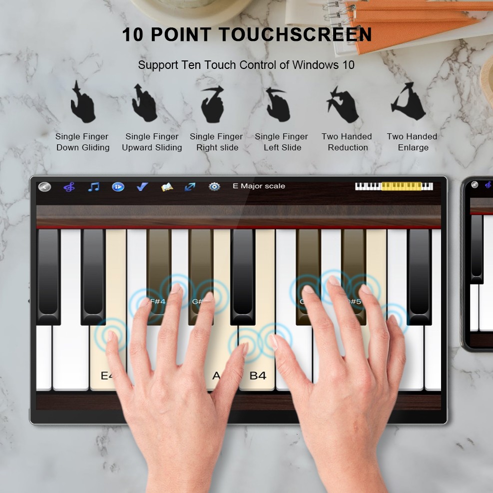 Factory Direct Sale 15.6 inch 4k Portable Touchscreen Monitor bezeless ...